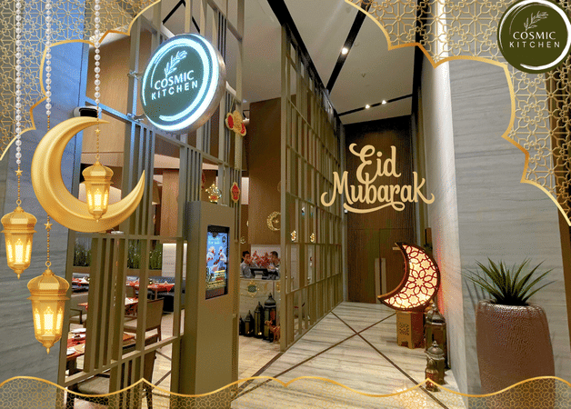 Menu of Cosmic Kitchen, Courtyard by Marriott, Al Barsha, Dubai