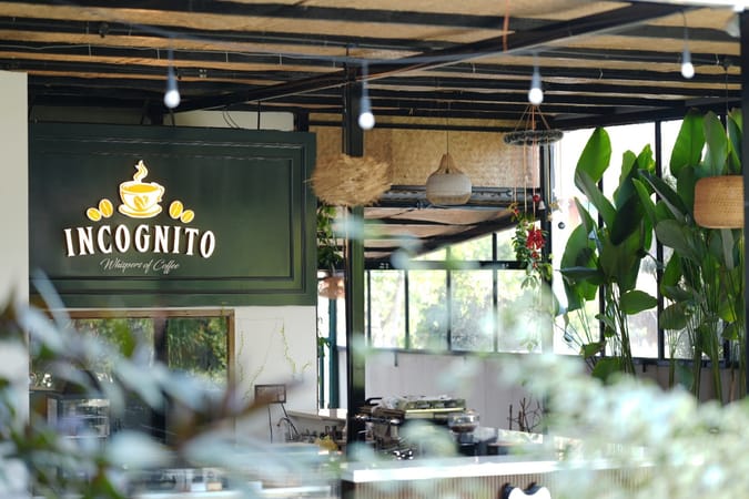 Menu of Incognito, Siddhartha Layout, Mysore