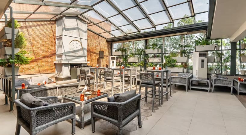 Menu of Rizq, Defence Colony, South Delhi