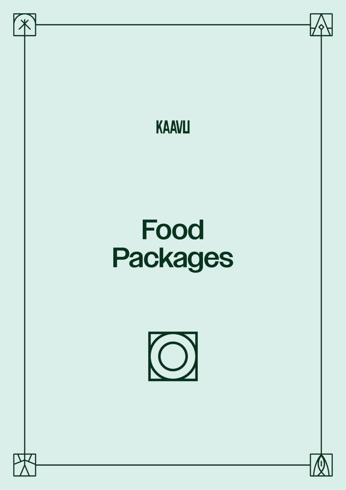 Menu of Kaavu, Brookefield, East Bengaluru