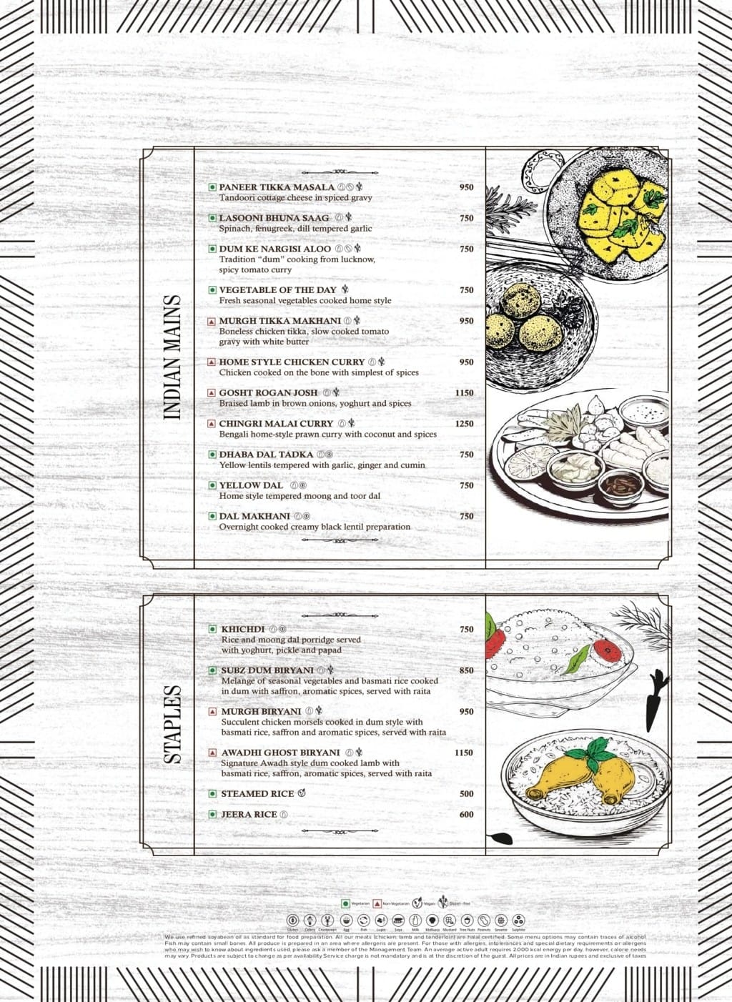 Menu of Kitchen Craft, Hilton Gurugram Baani City Centre
