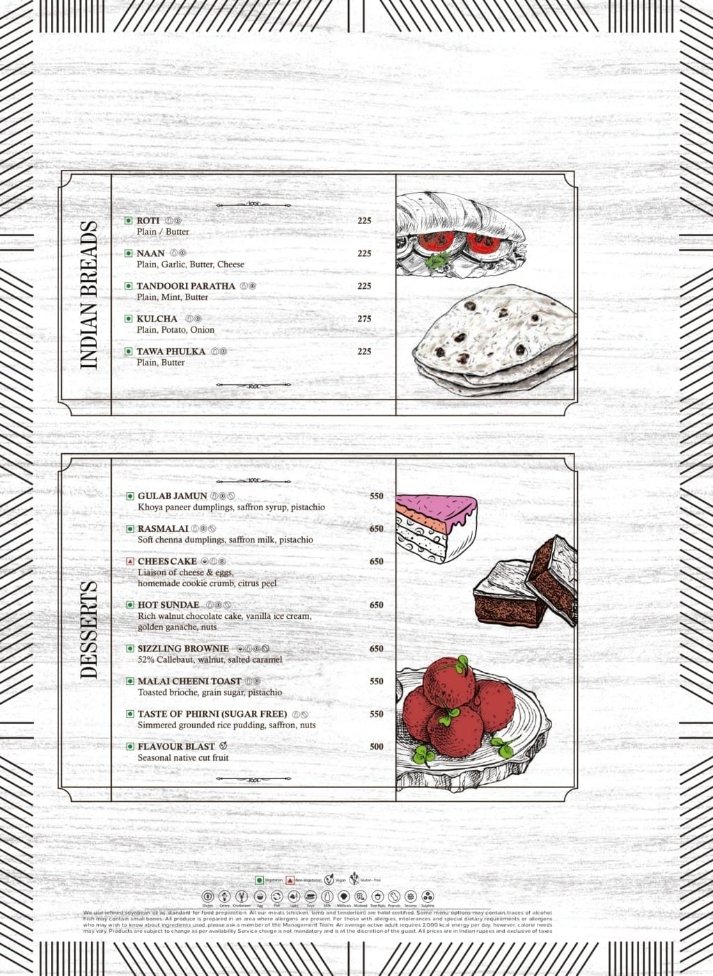 Menu of Kitchen Craft, Hilton Gurugram Baani City Centre