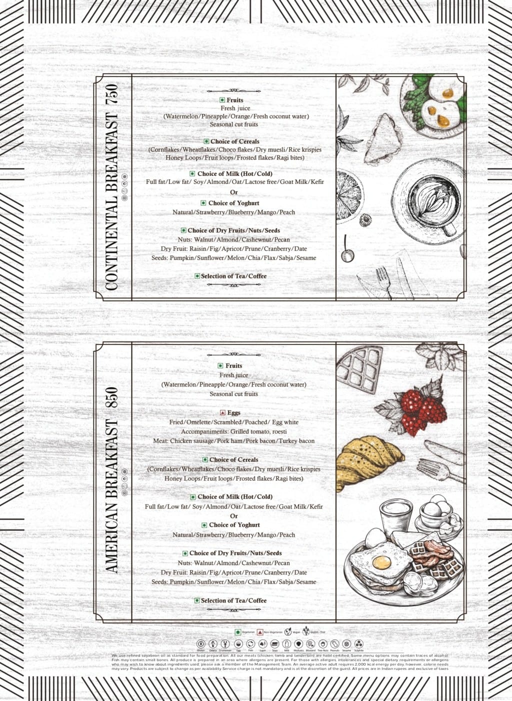 Menu of Kitchen Craft, Hilton Gurugram Baani City Centre