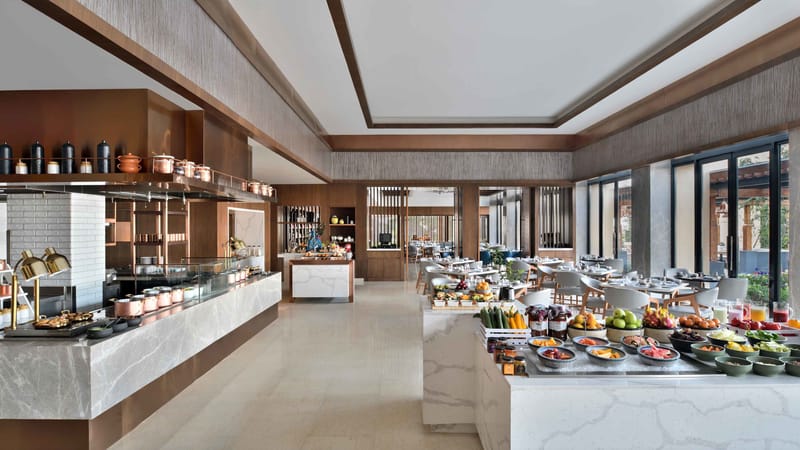 Menu of Akasa, The Westin Resort & Spa Himalayas, Rishikesh