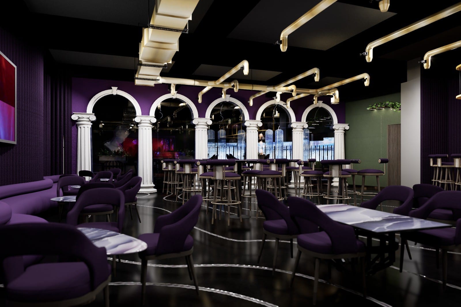 Menu of one8 Commune, Sector 94, Noida