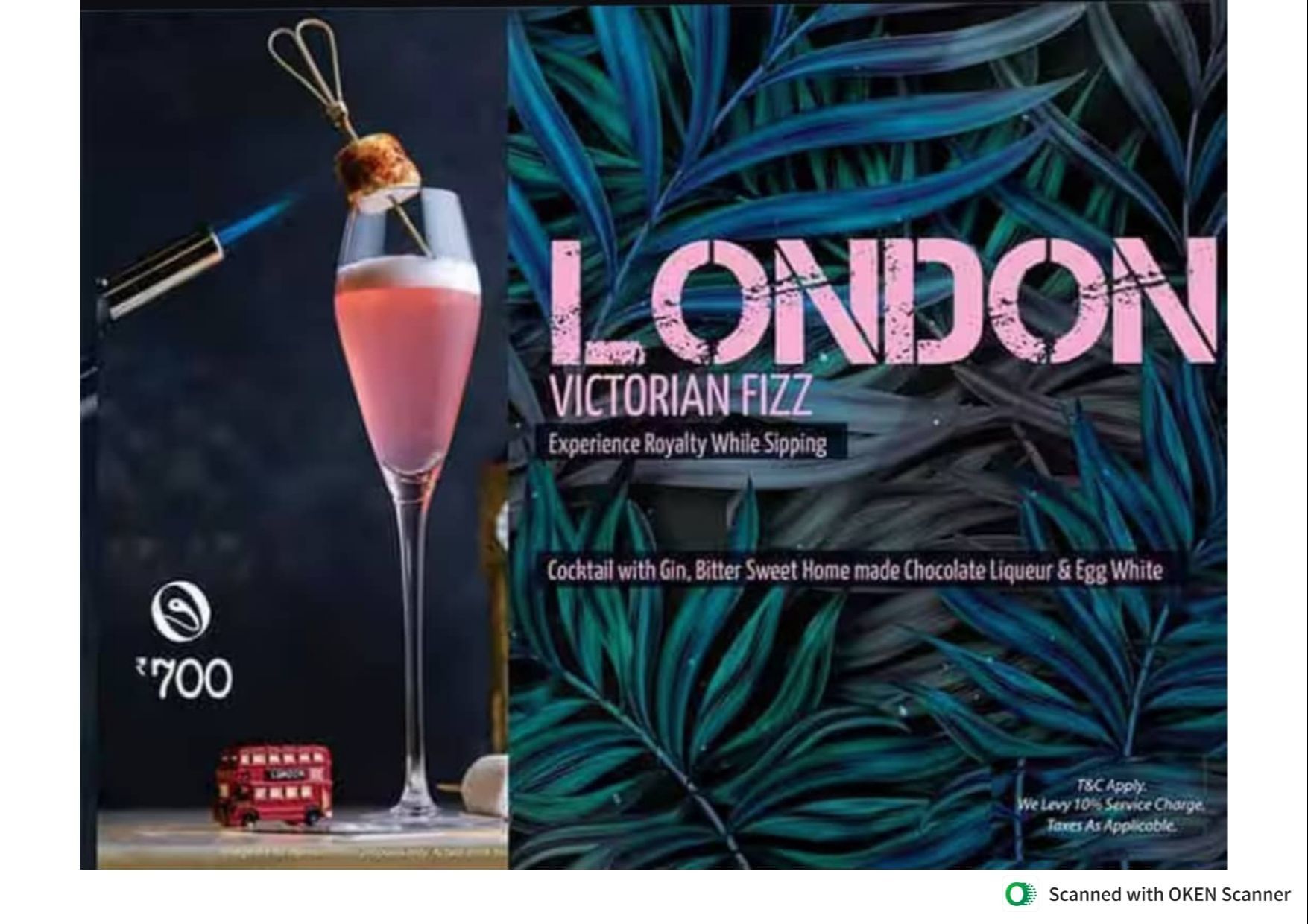 Menu of Amazonia, Bandra Kurla Complex (BKC), Western Suburbs