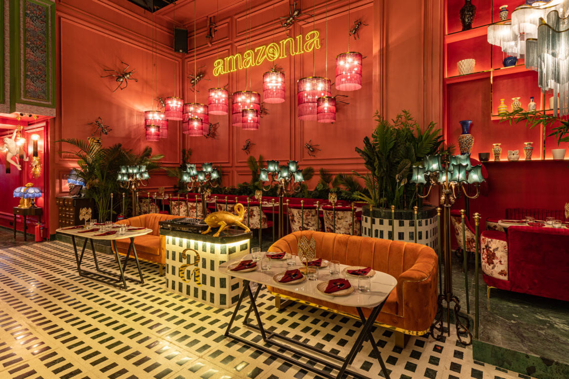 Menu of Amazonia, Bandra Kurla Complex (BKC), Western Suburbs