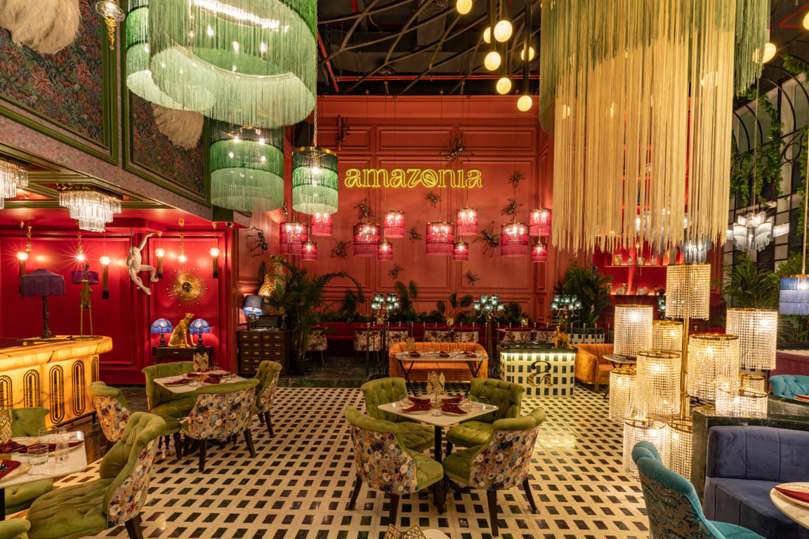 Menu of Amazonia, Bandra Kurla Complex (BKC), Western Suburbs