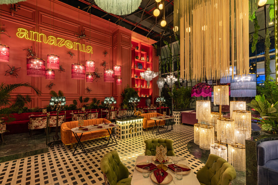 Menu of Amazonia, Bandra Kurla Complex (BKC), Western Suburbs