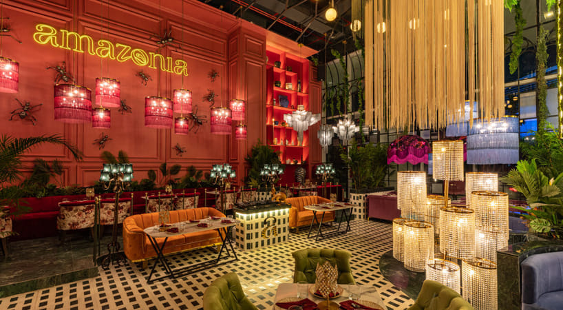 Menu of Amazonia, Bandra Kurla Complex (BKC), Western Suburbs