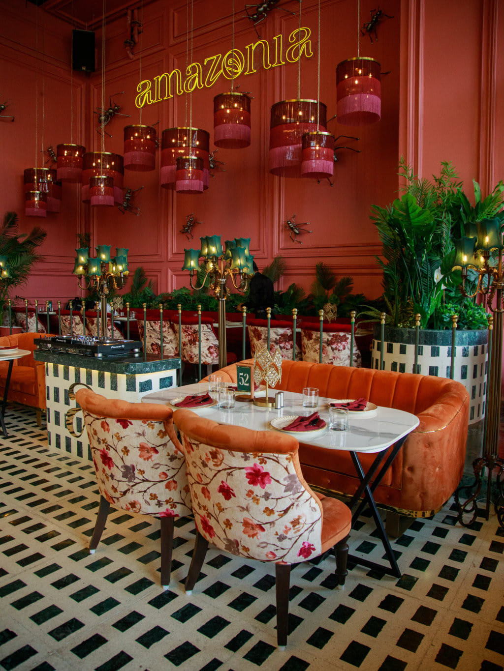 Menu of Amazonia, Bandra Kurla Complex (BKC), Western Suburbs