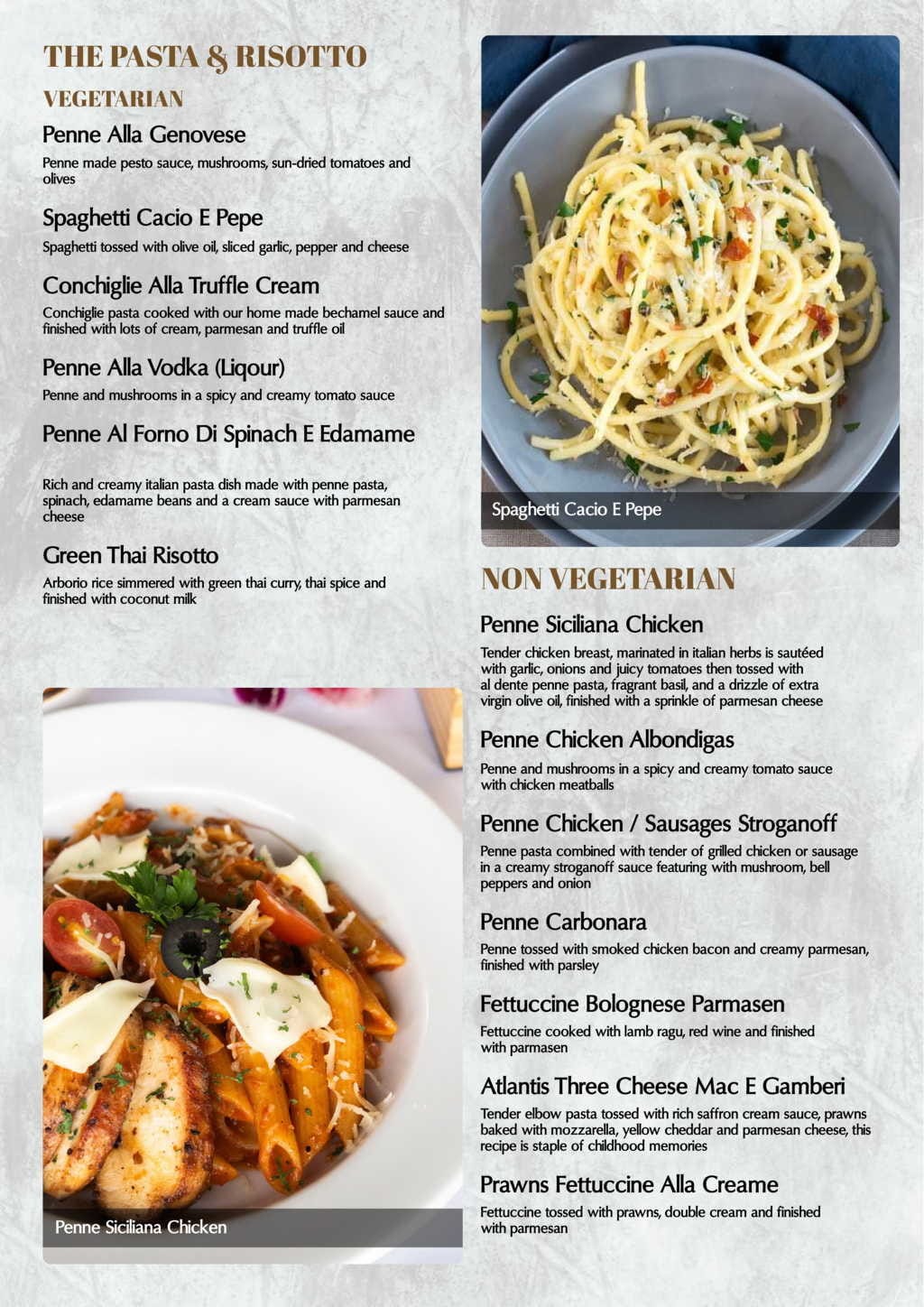 Menu of Atlantis - Brewpub, Cocktails & Kitchen, HSR, South Bengaluru