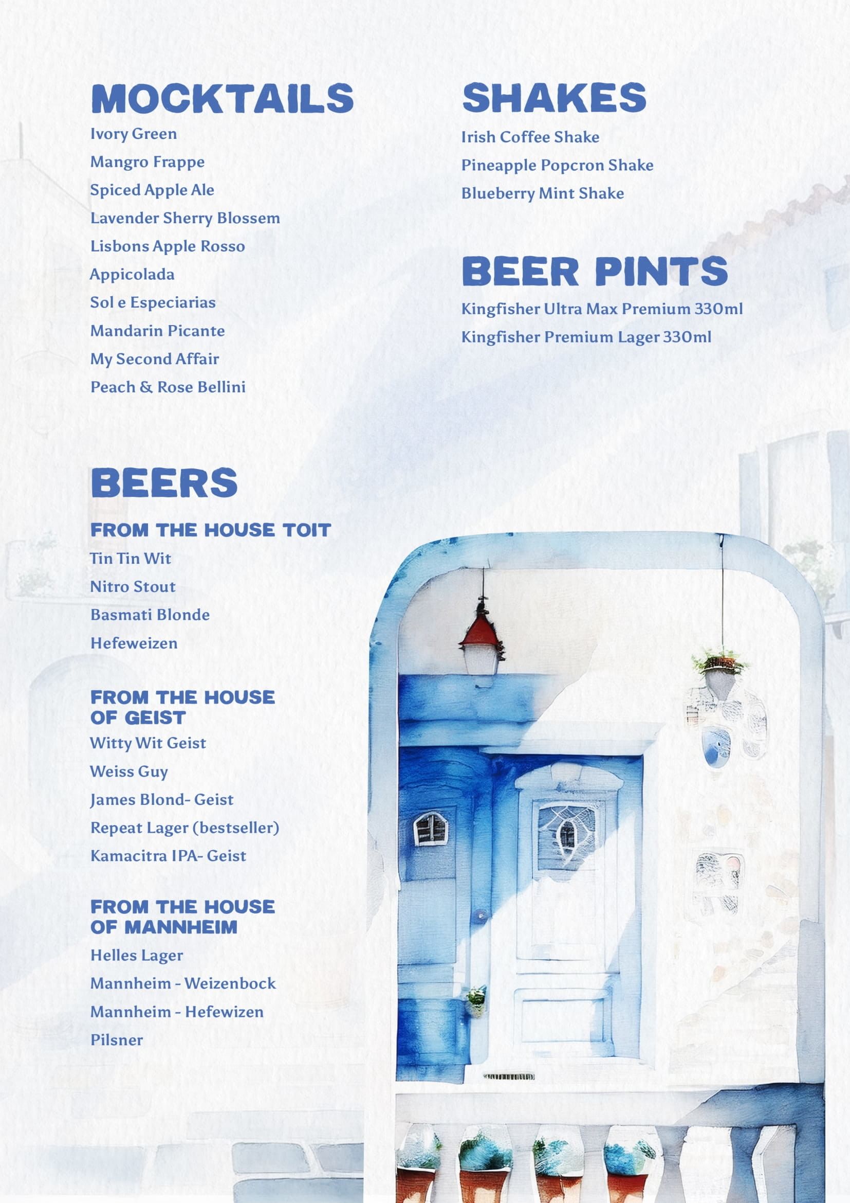 Menu of Helen's Place, Marathahalli, East Bengaluru