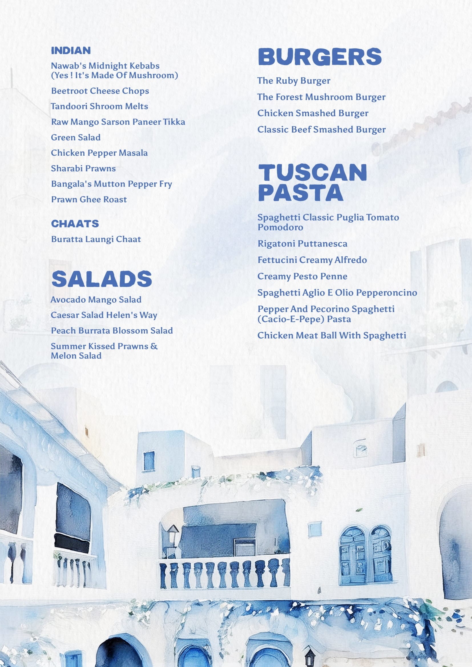 Menu of Helen's Place, Marathahalli, East Bengaluru