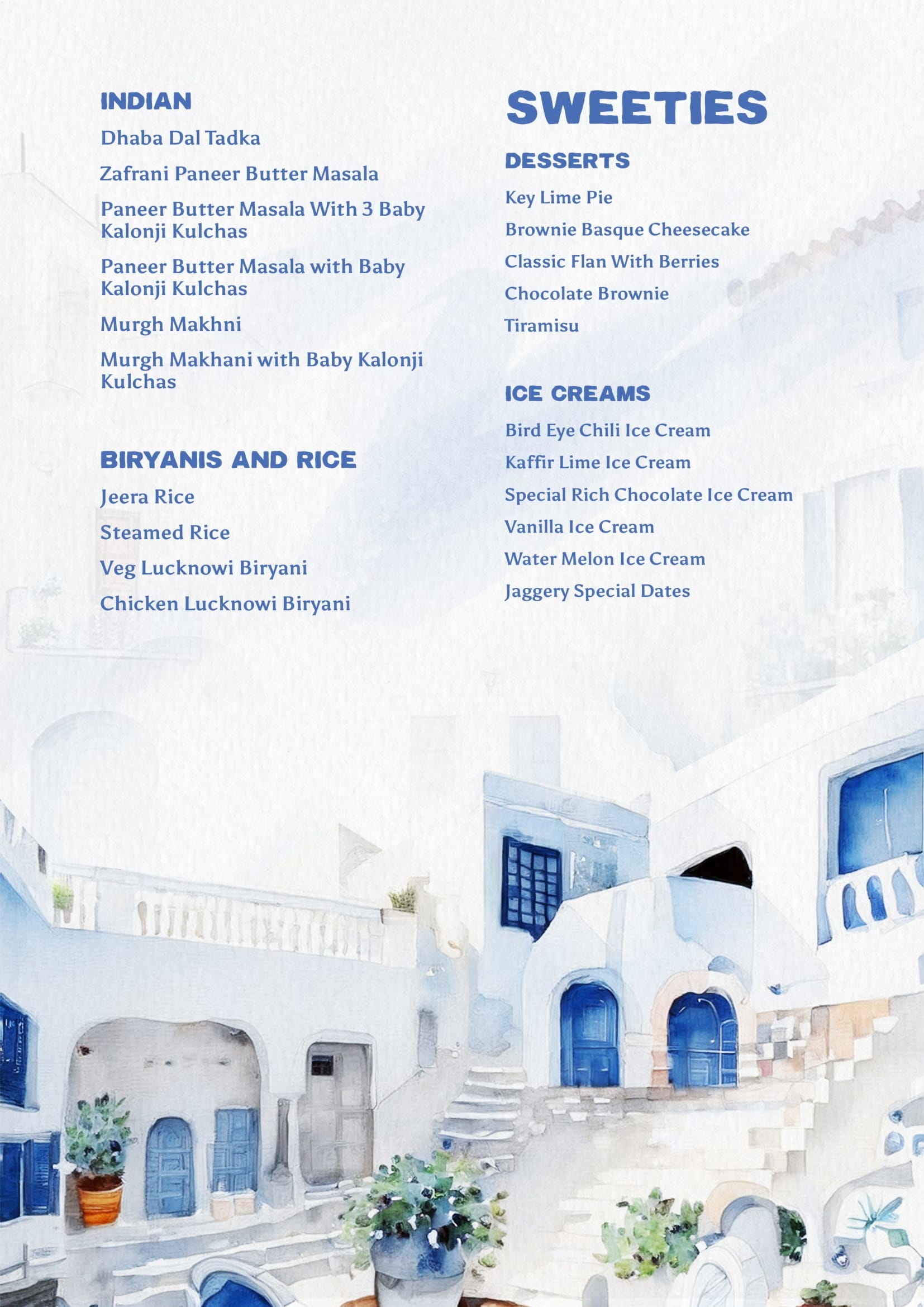 Menu of Helen's Place, Marathahalli, East Bengaluru