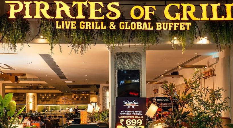 Pirates Of Grill Grande in Cyber Hub, Gurgaon | Get Upto 50% Off