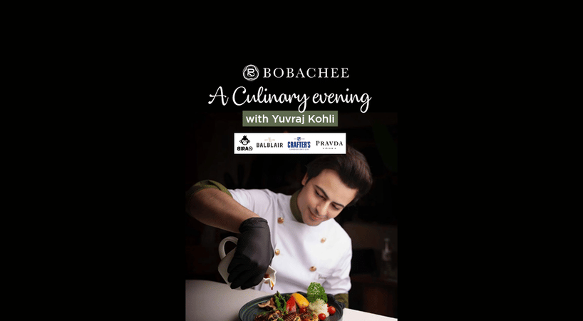 Menu of A Culinary Evening with Mr. Yuvraj Kohli at Bobachee, South ...