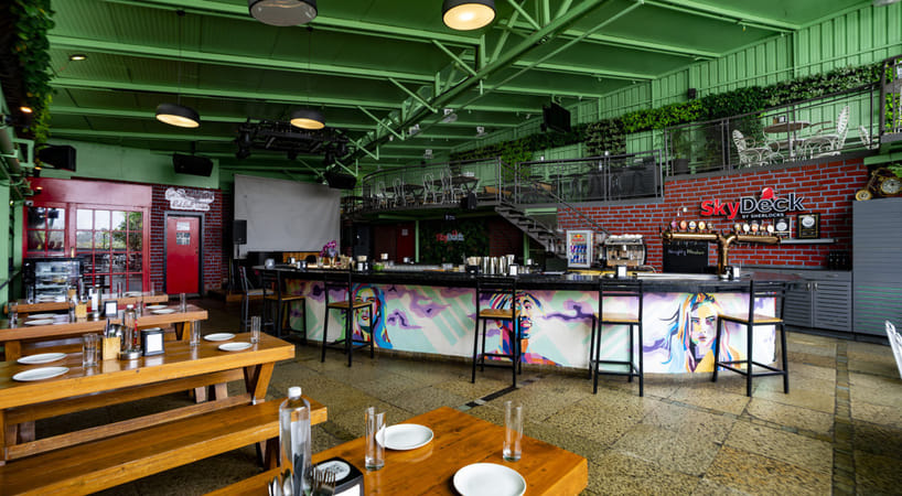 Menu of SkyDeck By Sherlock's, MG Road, Central Bengaluru