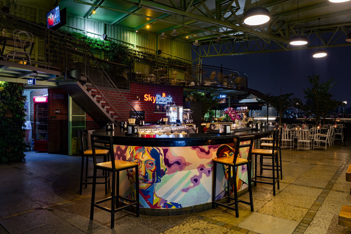 Menu of SkyDeck By Sherlock's, MG Road, Central Bengaluru