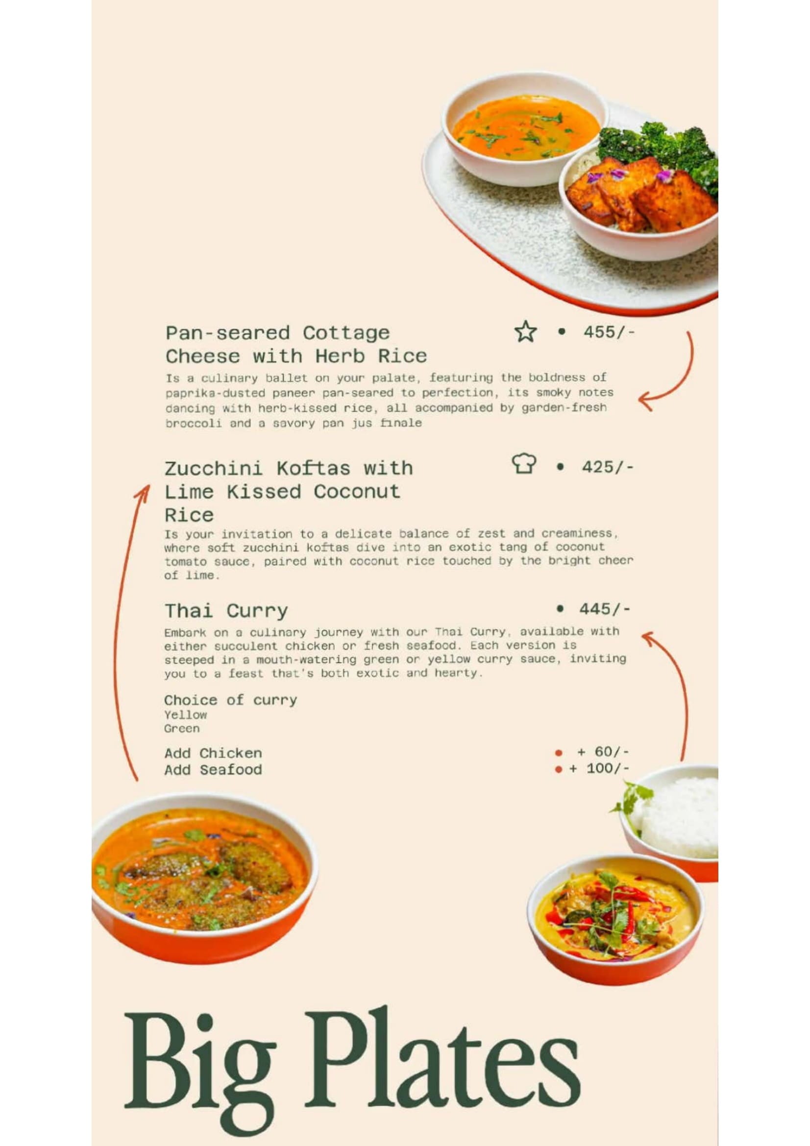 Menu of Habitat Cafe, Banjara Hills, Hyderabad