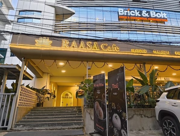 Menu of Raasa Cafe, Hitech City, Hyderabad