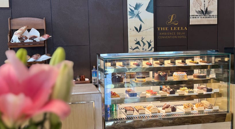Menu of Le Reve, The Leela Ambience Convention Hotel, New Delhi