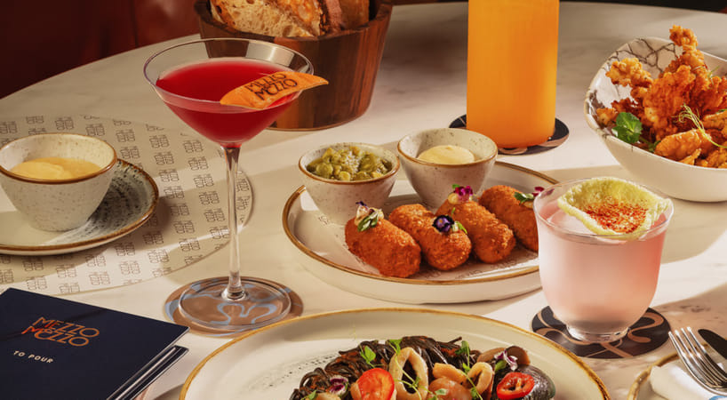 Menu of Mezzo Mezzo, JW Marriott Mumbai Juhu