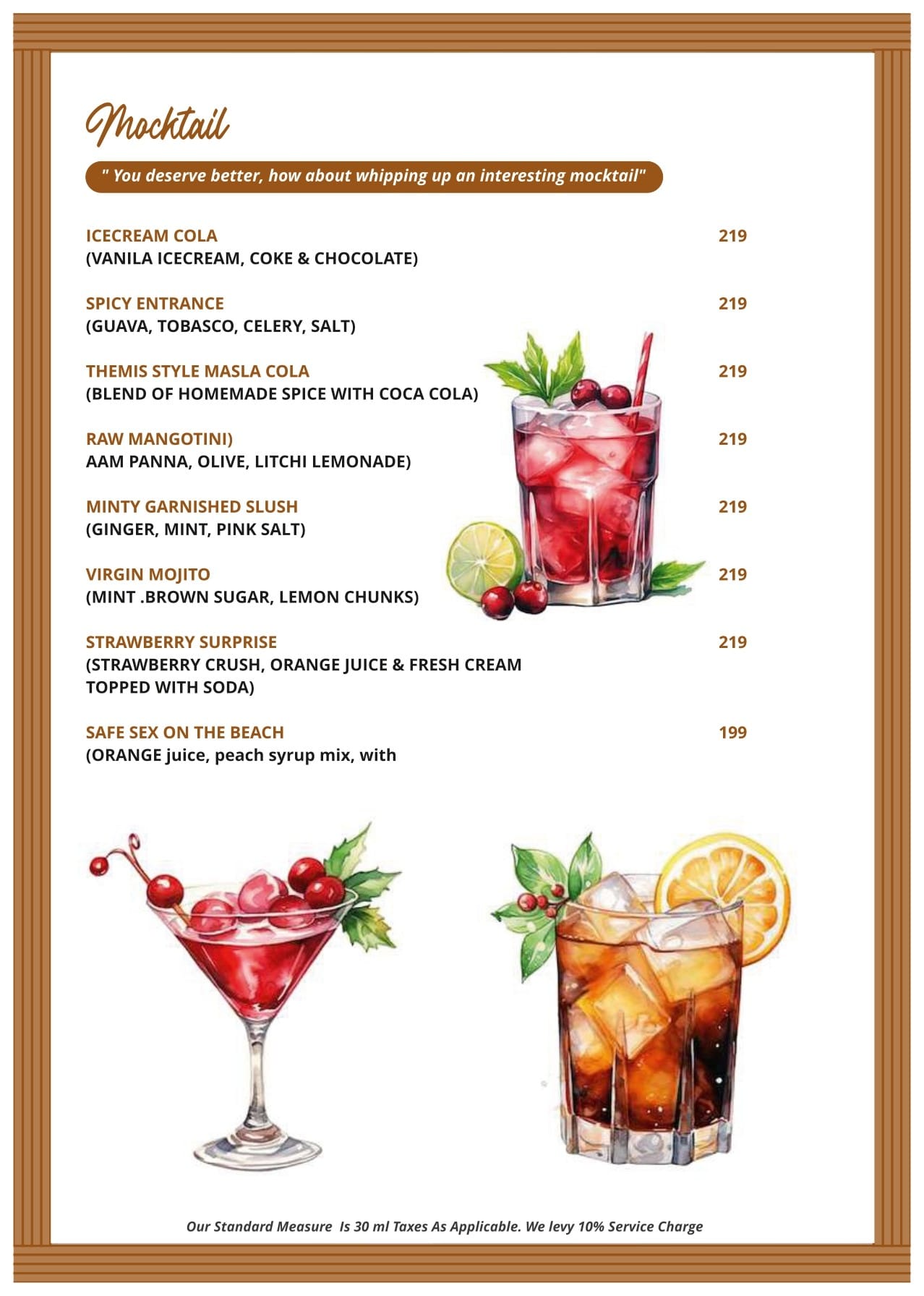 Menu of Themis Barbecue House, Ambience Mall, Gurgaon