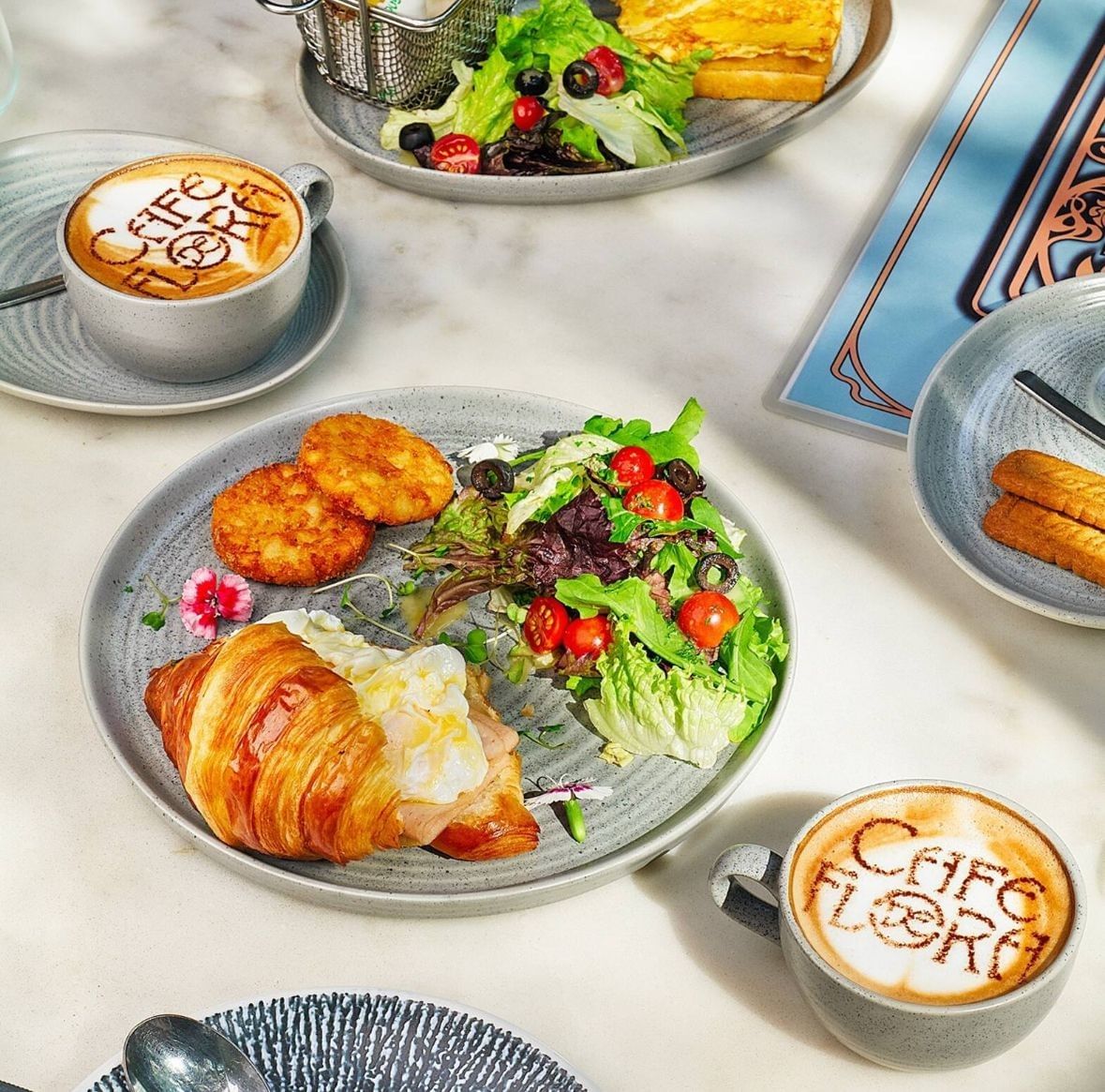 Menu of Cafe De Flora, Chanakyapuri, Central Delhi