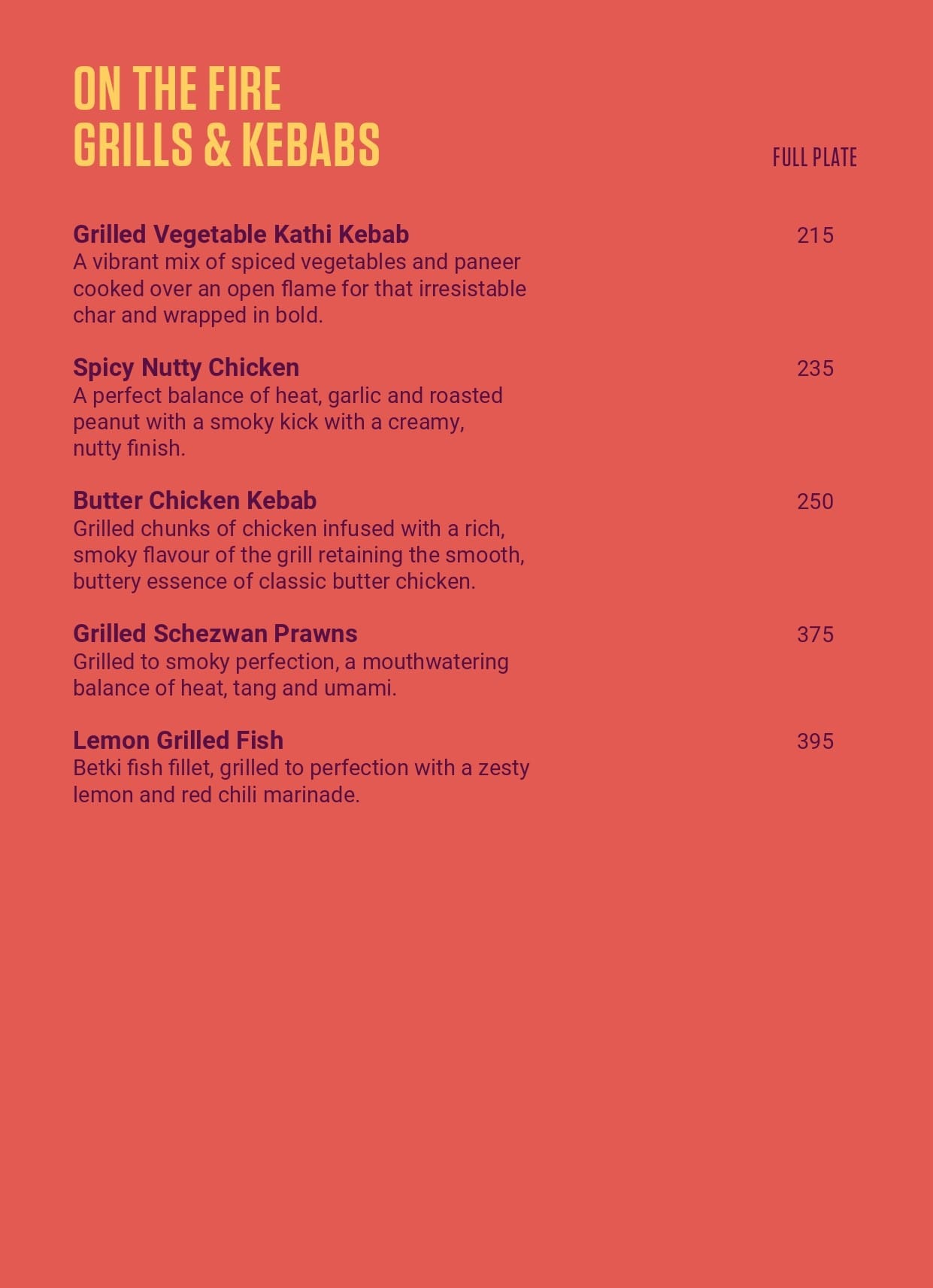 Menu of Jollygunj, Whitefield, East Bengaluru