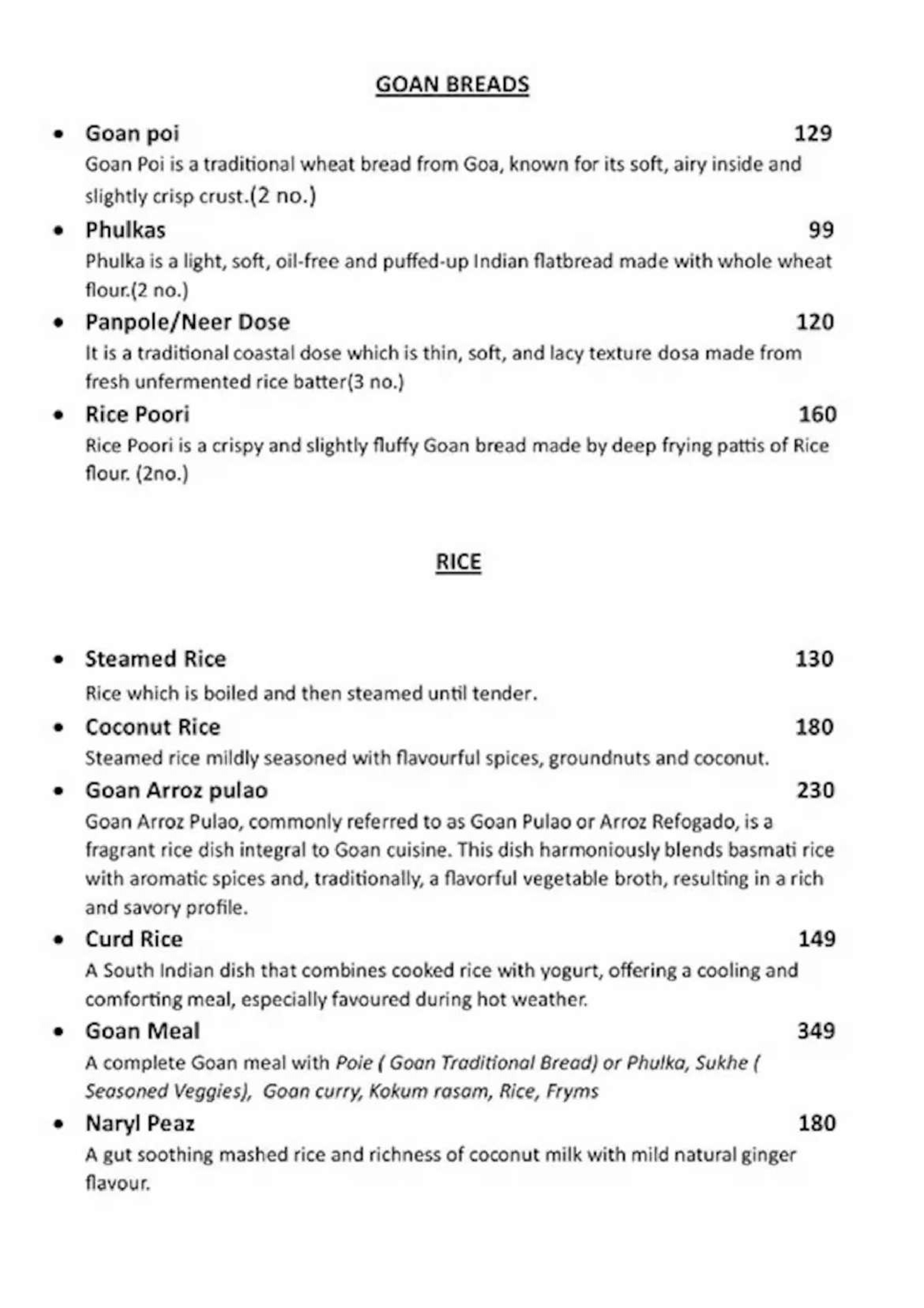 Menu of Silaa The Garden Cafe, Malleshwaram, West Bengaluru