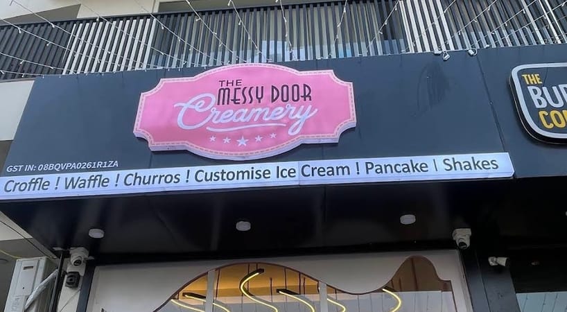 Menu of The Messy Door Creamery, Mansarovar, Jaipur