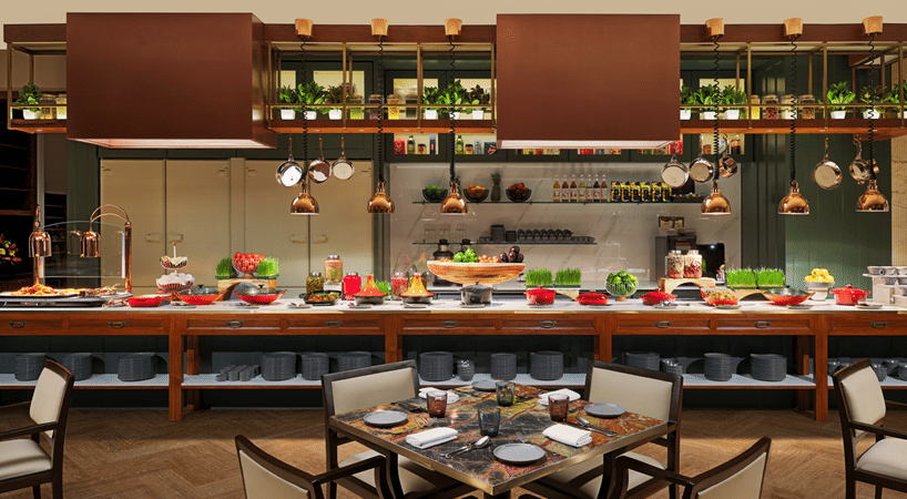 Menu of Park Brasserie, Park Hyatt Chennai