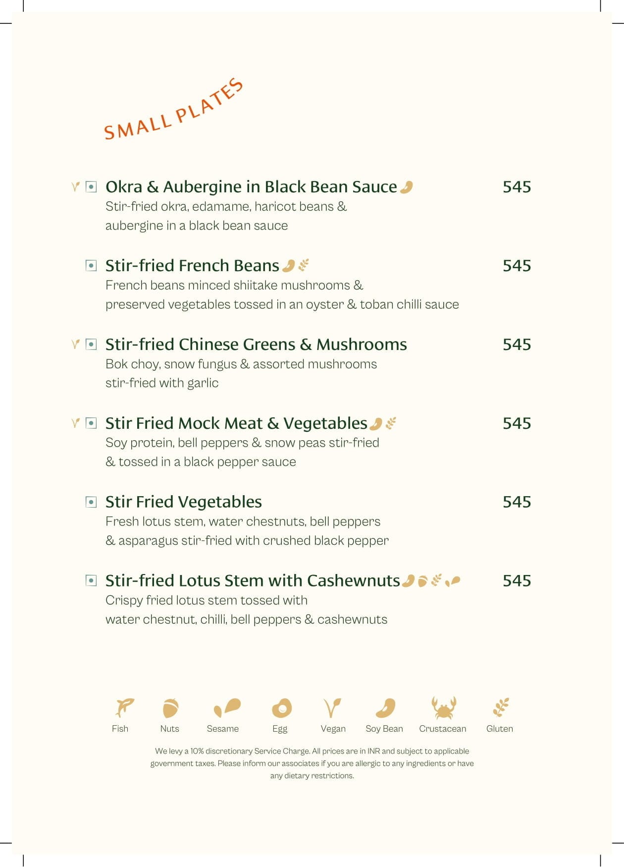 Menu of Muro India, Museum Road, Ashok Nagar, Bengaluru
