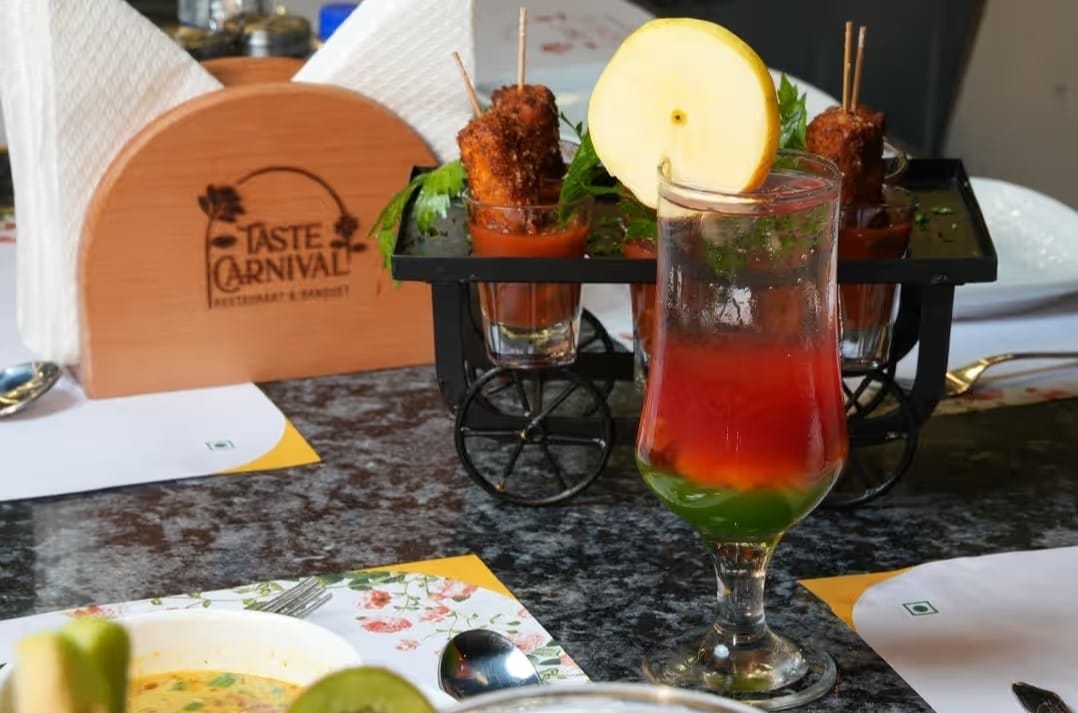 Menu of Taste Carnival, Gotri, Vadodara