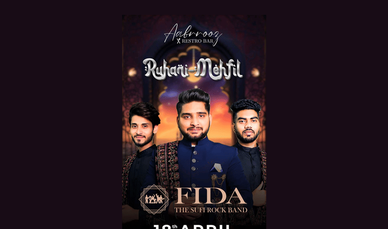 Menu of Ruhani-Mehfil @ Aabrrooz Restro Bar, Metro World Mall, Sector ...