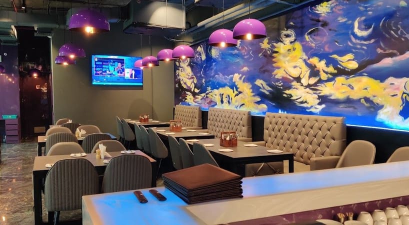 Menu of Purple Wind, Avani Riverside Mall, Shibpur
