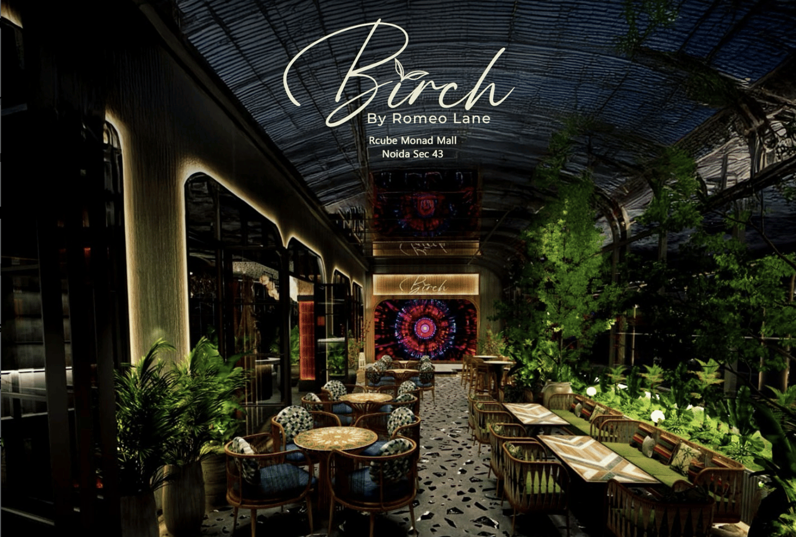 Menu of Birch By Romeo Lane , Rcube Monad, Noida