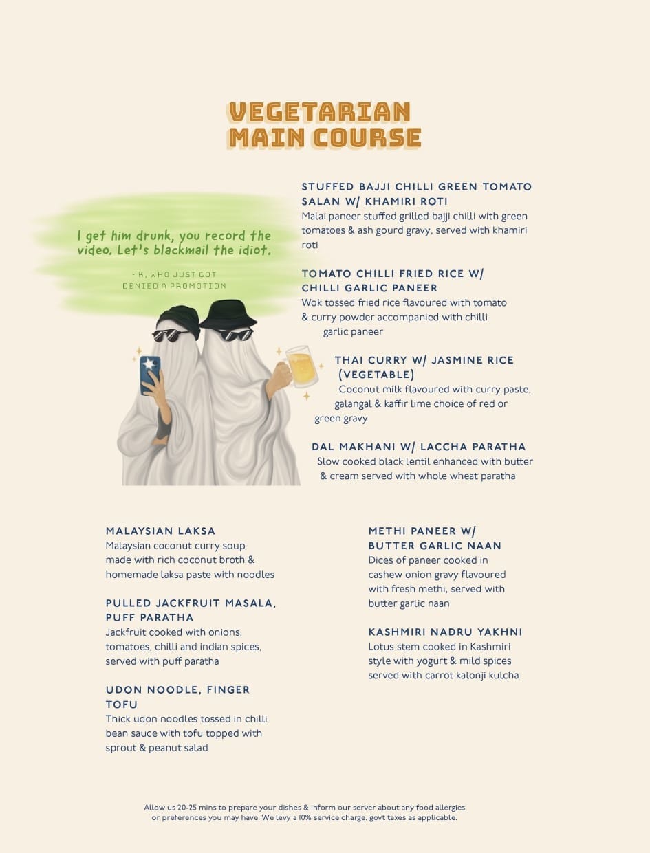 Menu of Biergarten, Bellandur, South Bengaluru
