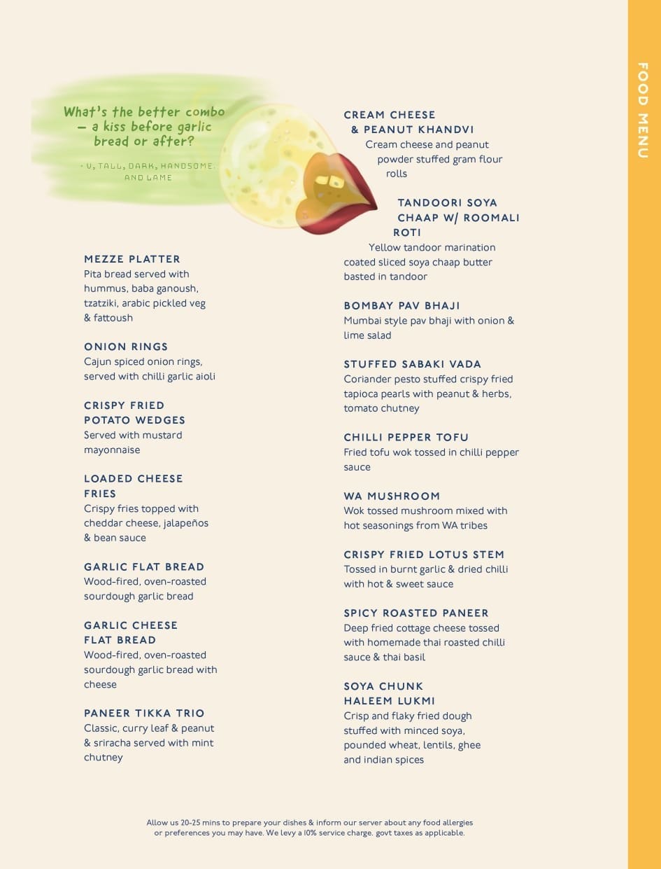 Menu of Biergarten, Bellandur, South Bengaluru