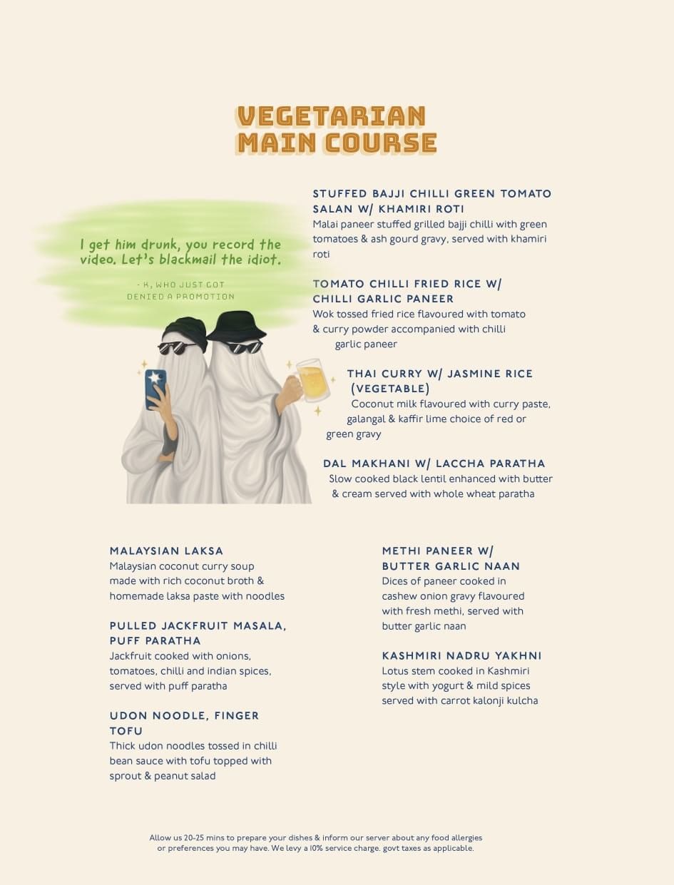 Menu of Biergarten, Manyata Tech Park, Nagawara