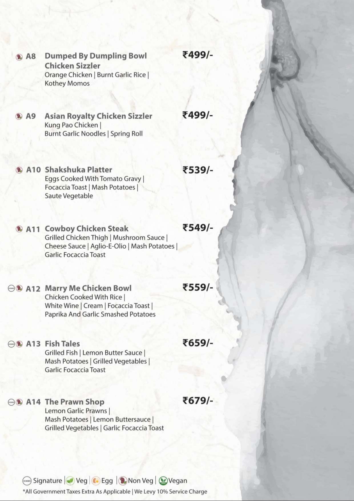Menu of Echoes Cafe, Sector 17, Dwarka, West Delhi
