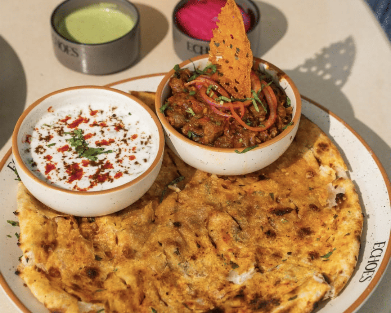 Menu of Echoes Cafe, Sector 17, Dwarka, West Delhi