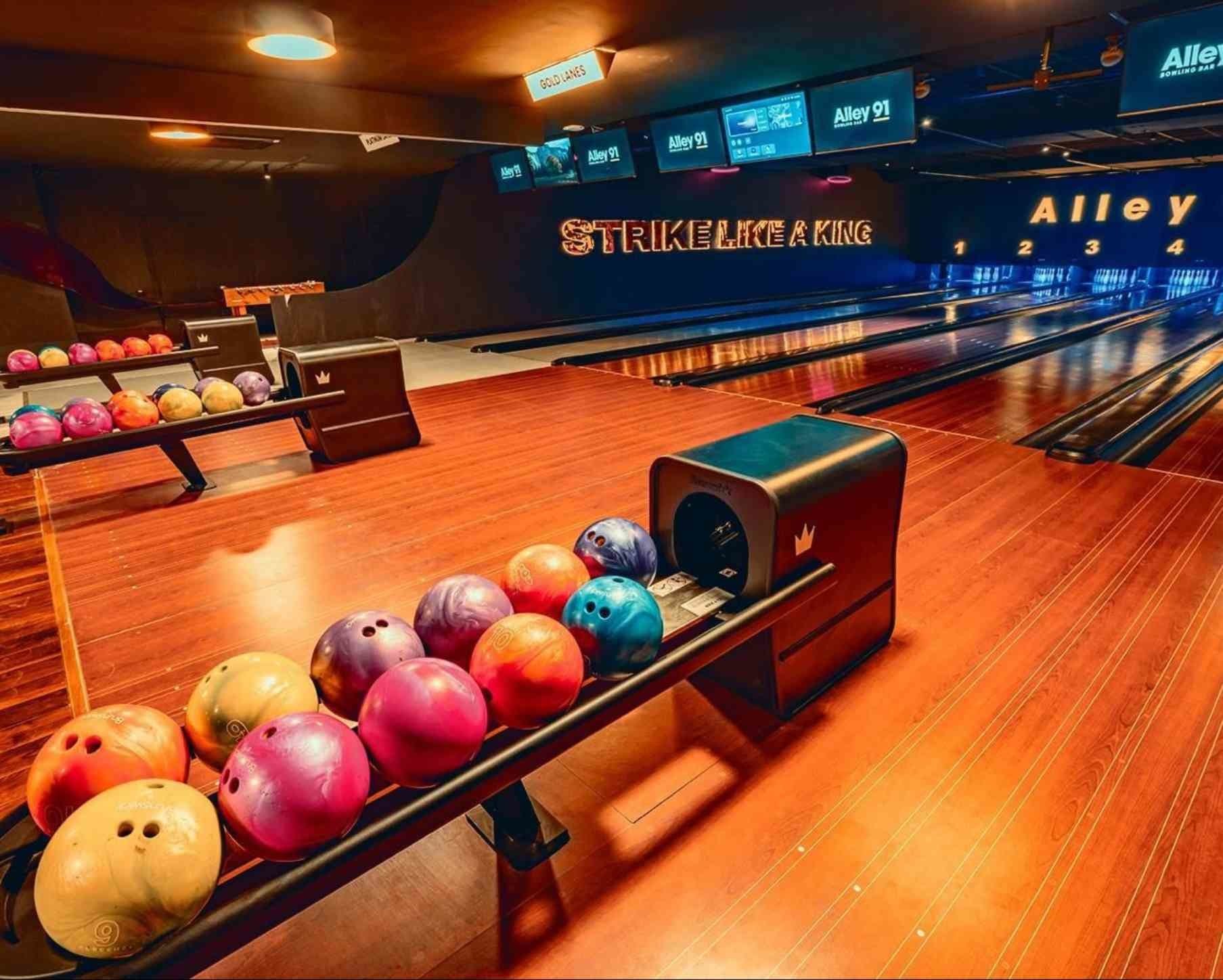 Alley 91 Bowling Bar in Financial District, Hyderabad | Get Upto 50% Off