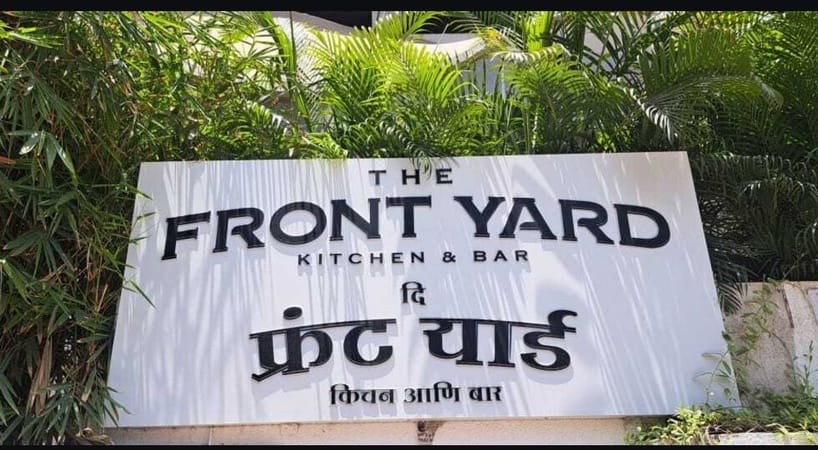 Menu of The Front Yard Kitchen & Bar- The Fern Residency, Chembur East ...