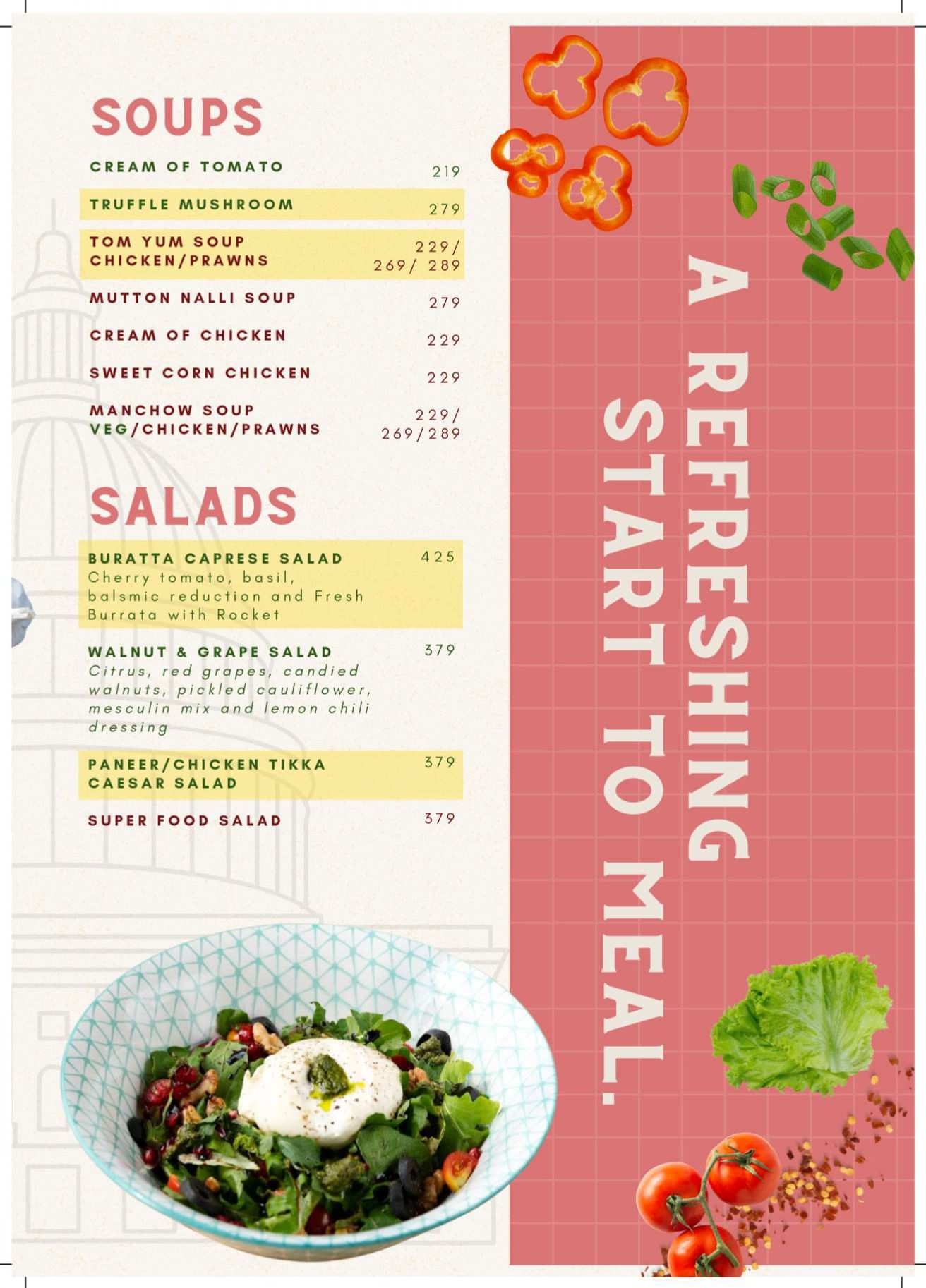 Menu of Sazz Kitchen And Lounge, Ukkadam, Coimbatore