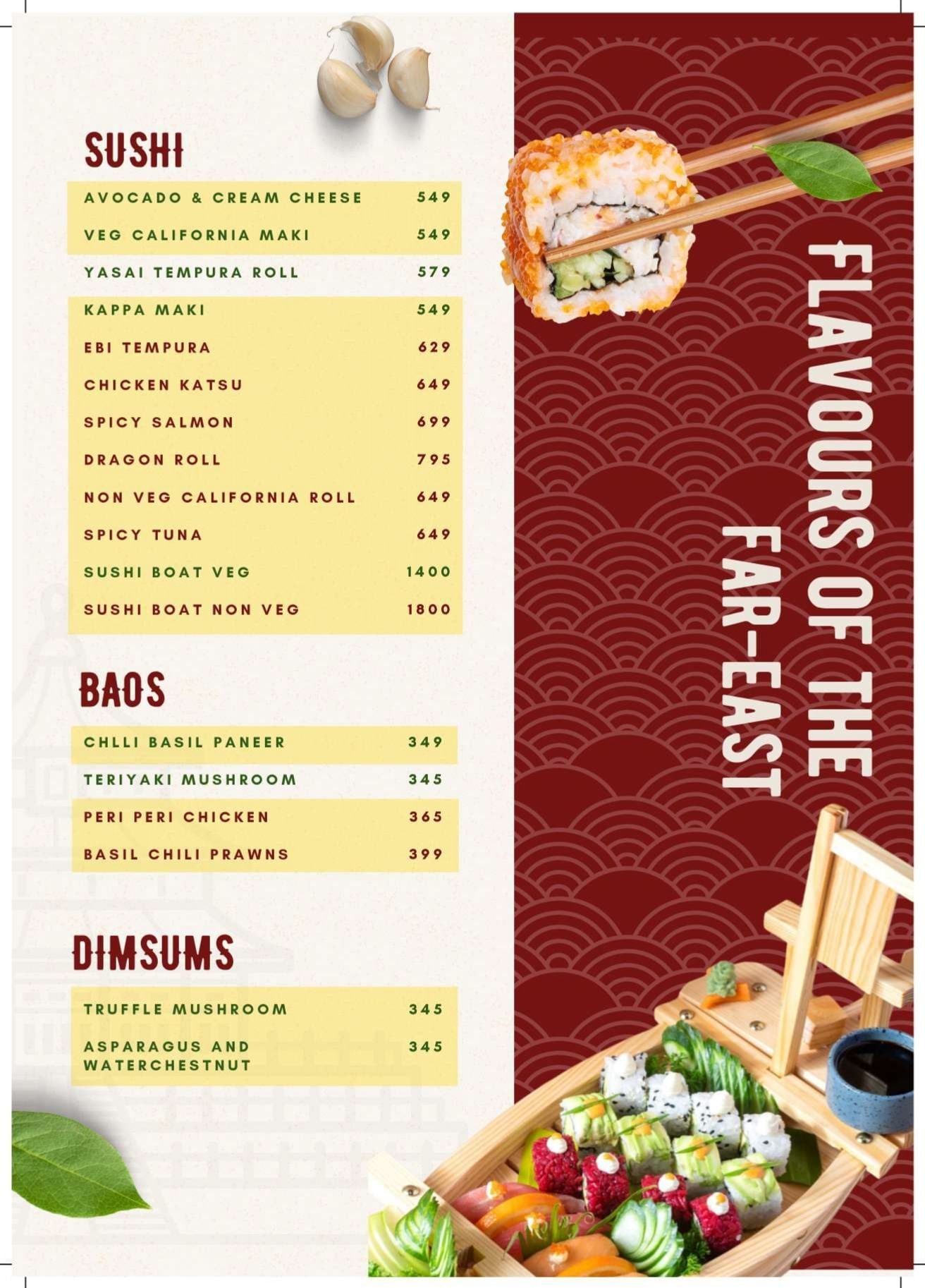 Menu of Sazz Kitchen And Lounge, Ukkadam, Coimbatore