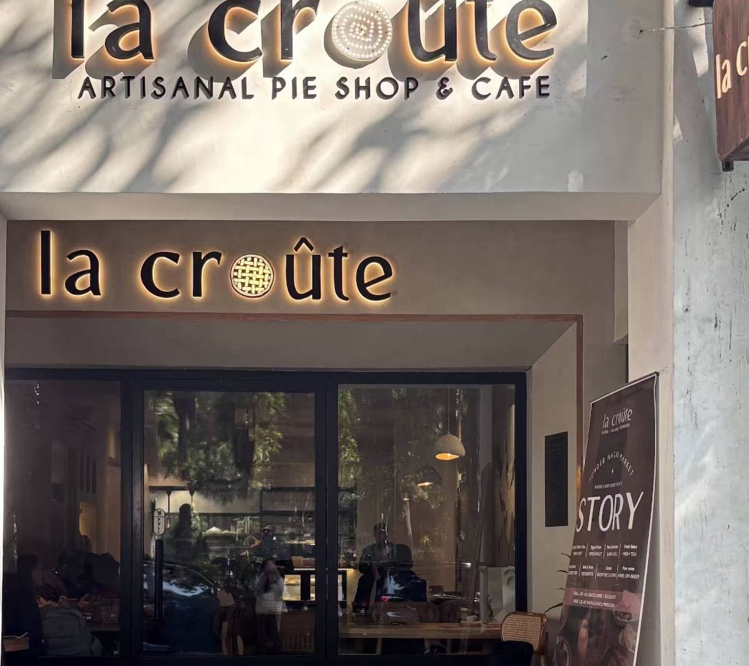 Menu of Café Lota, National Crafts Museum, Central Delhi