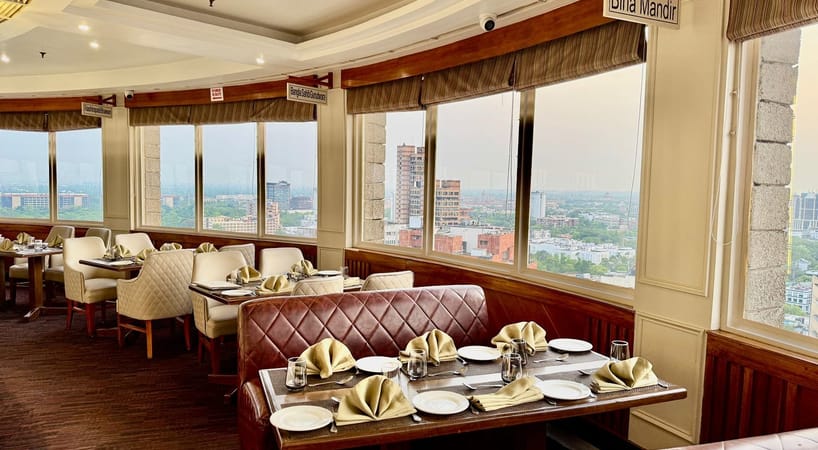 Menu of Parikrama The Revolving Restaurant, Barakhamba Road, Central Delhi