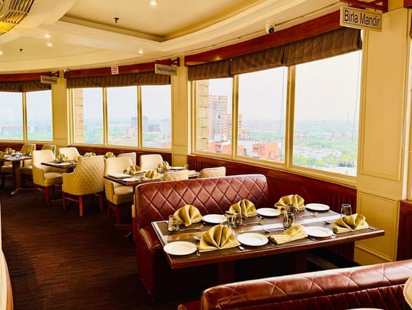Menu of Parikrama The Revolving Restaurant, Barakhamba Road, Central Delhi